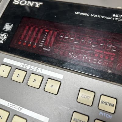 Sony MDM-X4 Minidisc Multitrack Digital Recorder | Reverb