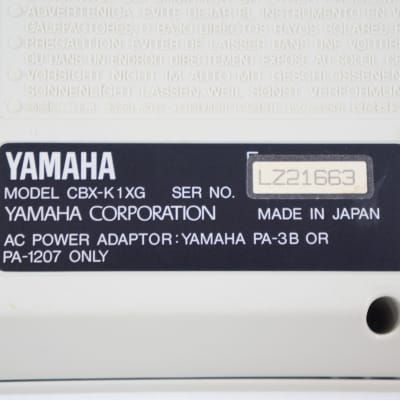 YAMAHA CBX-K1XG 37 MINI MIDI SOUND KEYBOARD Sound Module | Reverb