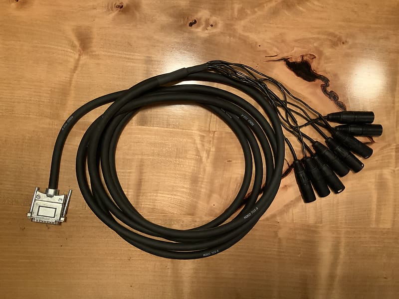 Redco TGS-8 DB25-XLR Male 8 Channel Analog Interface Cable - | Reverb