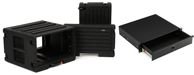 SKB 1SKB-R6UW Rolling Roto Rack Case Bundle with Gator | Reverb
