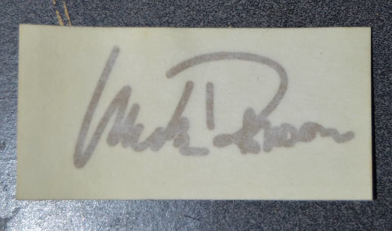 Unbranded Mick Ronson Autograph Stickers Mick Ronson | Reverb