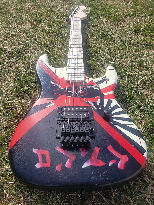 Charvel Partscaster Warren DeMartini Japanese Graphics | Reverb