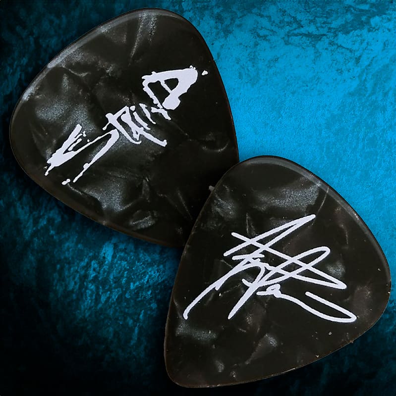 STAIND AARON LEWIS SIGNATURE GUITAR PICK INSANELY RARE | Reverb