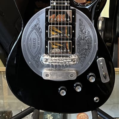 Zemaitis GZDF501 BK Disc Front 2007 - Black Original | Reverb