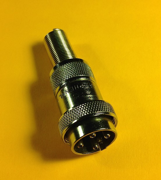 Amphenol MC4M connector (NOS) Chrome | Reverb