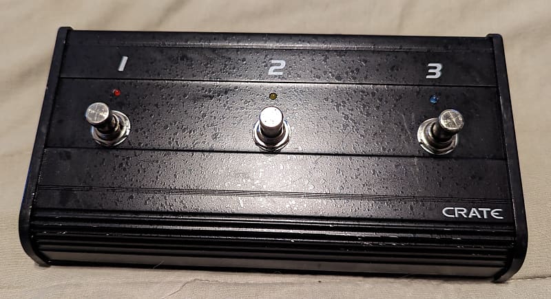 Crate GFX-212 Amplifier 3 Button Pedal, Amp Pedal 3 Button | Reverb