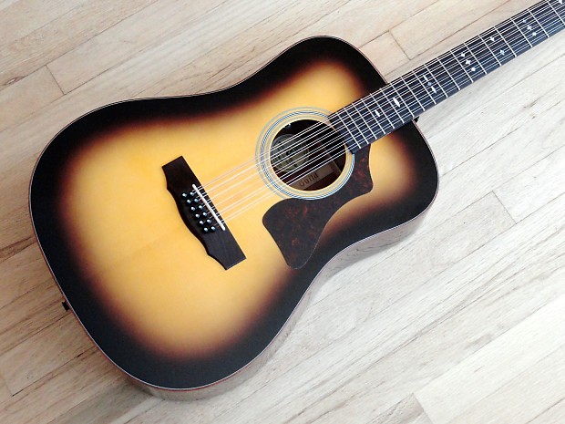 2005 Guild GAD-G212ATB 12 String Dreadnought Acoustic Guitar | Reverb