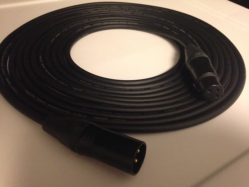 Canare L-4E6S Star Quad Black 50' Neutrik XLR | Reverb