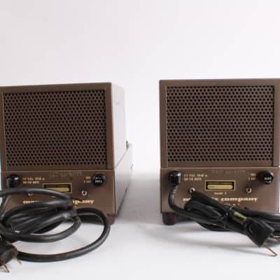 Marantz Model 5 Mono Block Tube Power Amplifiers - Pair | Reverb
