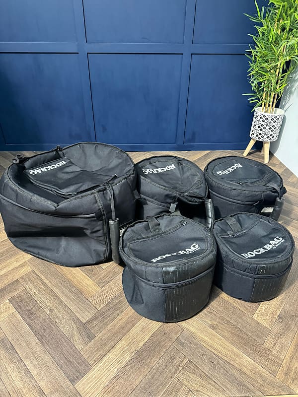 Rock Bag by Warwick Drum Kit Case Set / Soft Cases / 5-Piece | Reverb