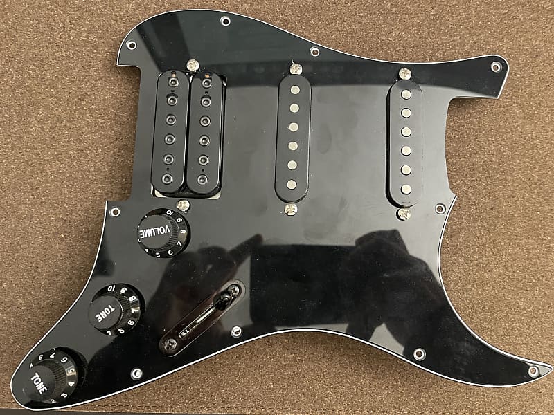 Bare knuckle Pickup loaded HSS pickguard | Reverb