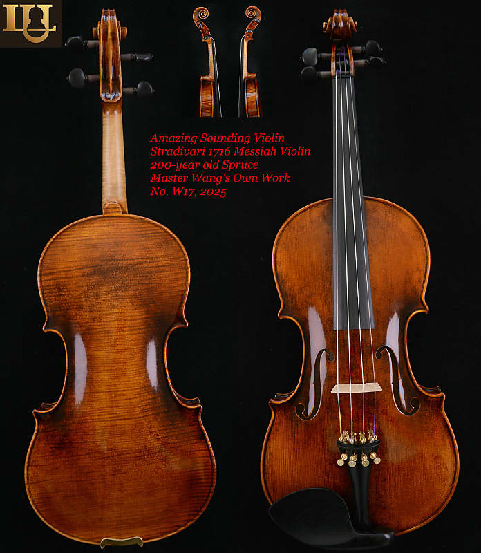 Exceptional Tone Violin Master Wang's Own Work | Reverb Canada