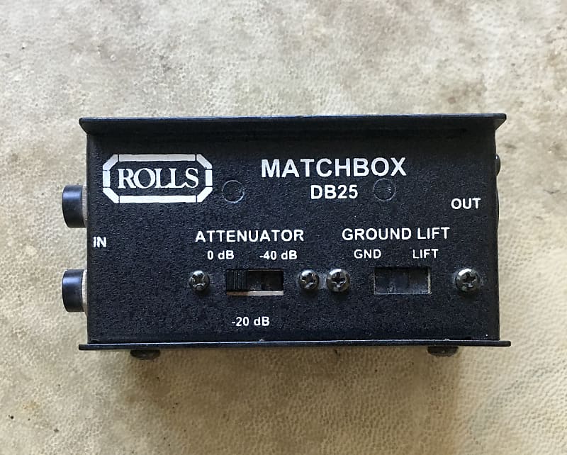 Rolls Matchbox DB25 Direct Box | Reverb