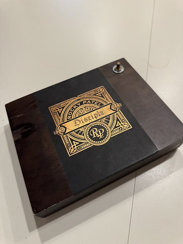 Handmade Cigar Box Stomp Box 2022 - Rocky Patel Cigar Box | Reverb
