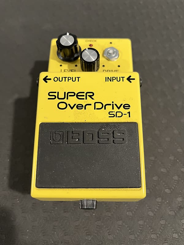 Boss Effect Pedal SD-1 Over Drivr | Reverb