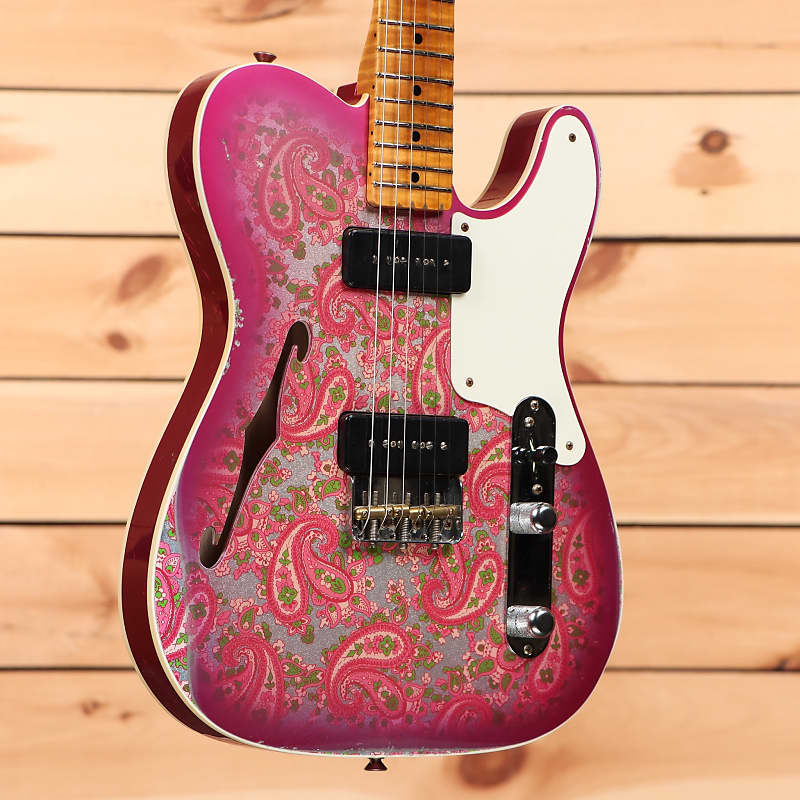 Fender Custom Shop Limited Dual P90 Telecaster - Pink | Reverb