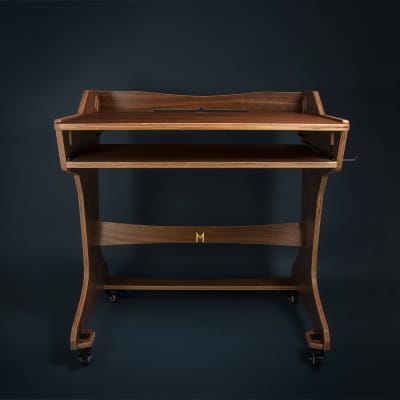 Munstre Composer desk workstation - Walnut recording studio | Reverb