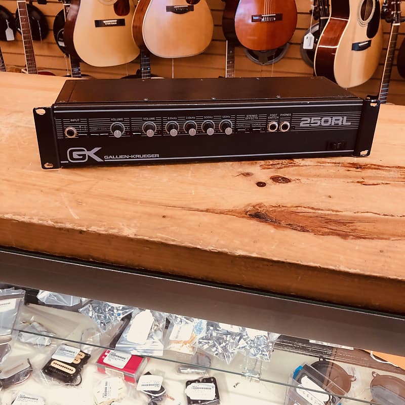 Gallien-Krueger 250RL Rackmount Guitar Amp Head | Reverb
