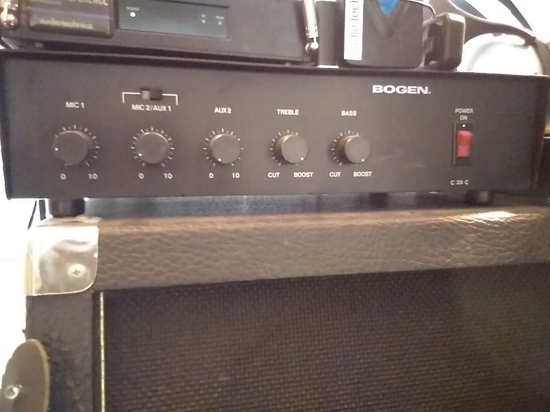 Bogen c-35b black REDUCED! | Reverb