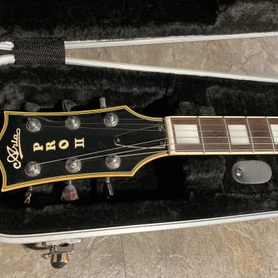 1977 Aria Pro II Les Paul Custom LC, Set Neck, Made in Japan, | Reverb