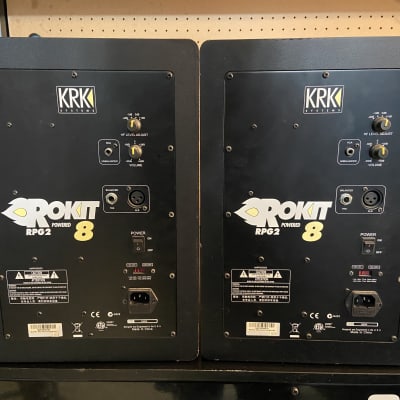 KRK RP-8 Rokit G2 2-Way 8" Active Studio Monitors (Pair) 2009 | Reverb