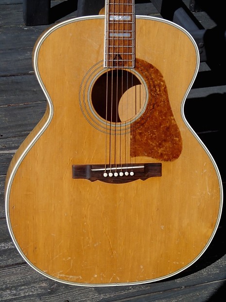 Guild FT-50 Blonde 1954 | Reverb