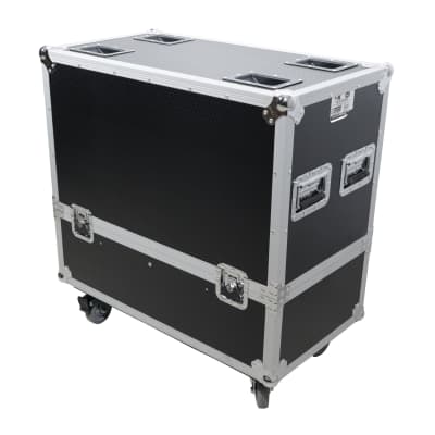 Flight Case for 2 - 15 Inch RCF HDM 45-A | HD 35-A | HD 15-A | Reverb