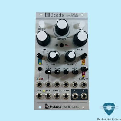 Mutable Instruments Beads Texture Synthesizer [Three Wave | Reverb