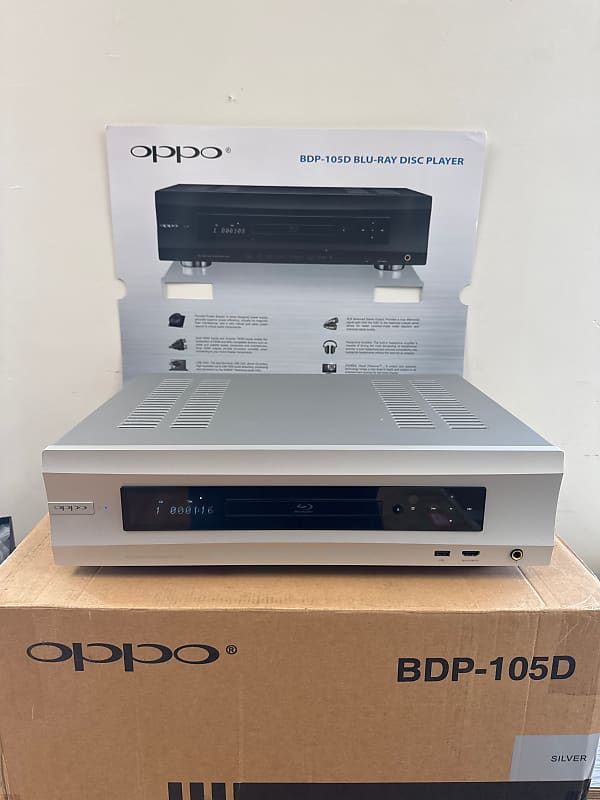 OPPO BDP-105D Universal Audiophile 3D Blu-ray Player Darbee | Reverb