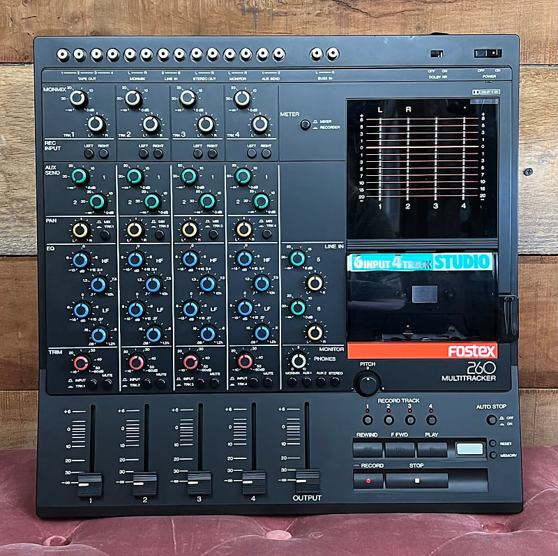 Fostex 260 Multitracker Cassette Recorder 6in-4out | Reverb