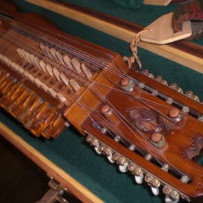 Swedish Nyckelharpa keyed fiddle folk instrument chromatic | Reverb