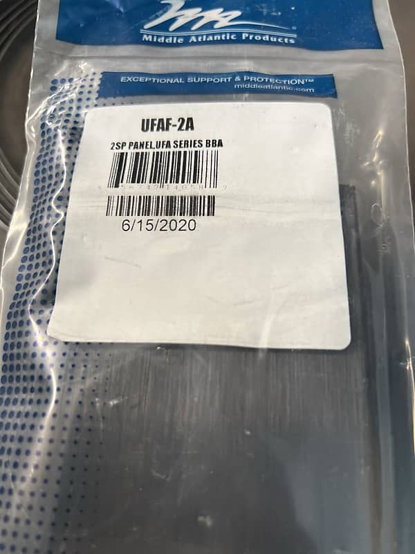 Middle Atlantic UFAF-2A 3-1/2" 2 Space Universal Face after | Reverb