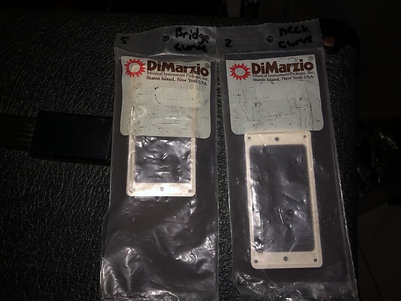 DiMarzio Vintage white pickup rings lot of 2 | Reverb