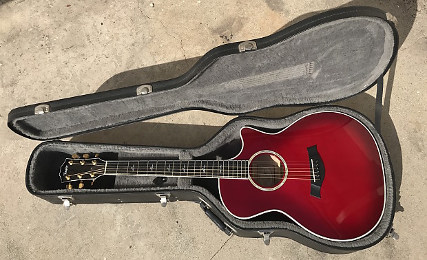 Taylor 614ce 2005 Red | Reverb