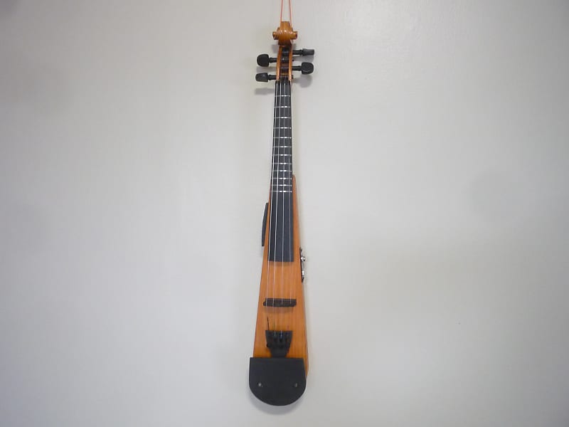Fretted travel fiddle. Travel violin. | Reverb