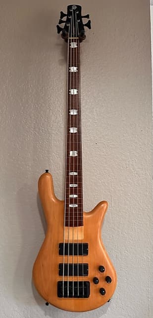 Spector REbop 2005 - Natural Fretless, 5 string, 35 in. scale | Reverb