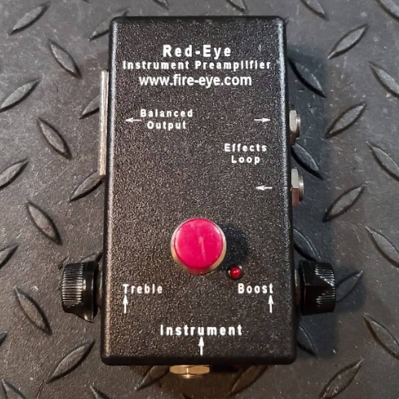 Fire Eye Red-Eye Instrument Preamplifier Preamp Boost | Reverb UK