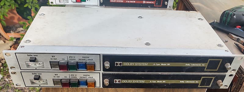 Stereo Pair Dolby A-Type Model 361 tape Noise Reduction | Reverb