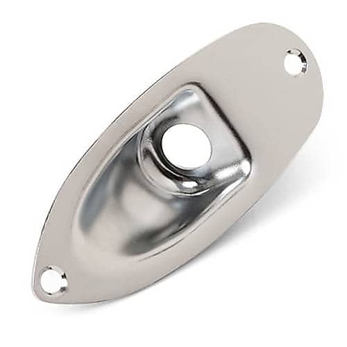Kittmer Angled Jack Plate Chrome | Reverb