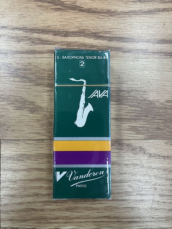 Vandoren Java Size 2.0 Tenor Sax Reeds | Reverb