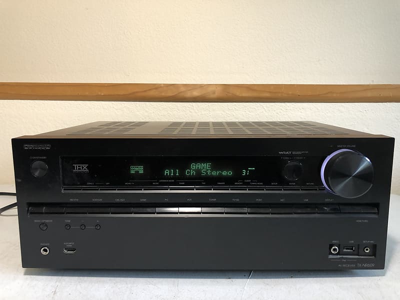 Onkyo TX-NR609 Receiver HiFi Stereo Audiophile HDMI 7.2 | Reverb