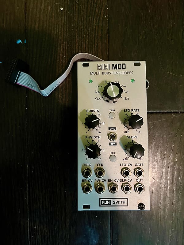 AJH Synth Mini Mod Multi Burst Envelopes 2021 - Silver | Reverb