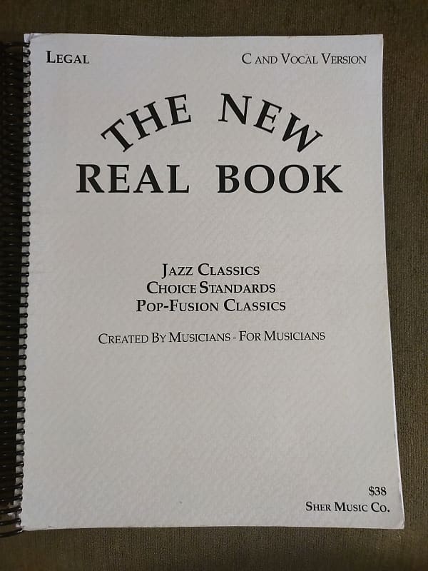 Sher Music Co. The New Real Book C and Vocal Version 1988 - | Reverb