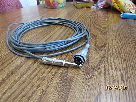 Shure-High Impedance 20' Microphone Cable - 3-PIN | Reverb