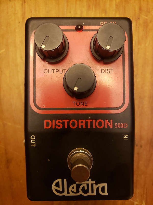 Electra Distortion 500D 70's - Black/Red | Reverb