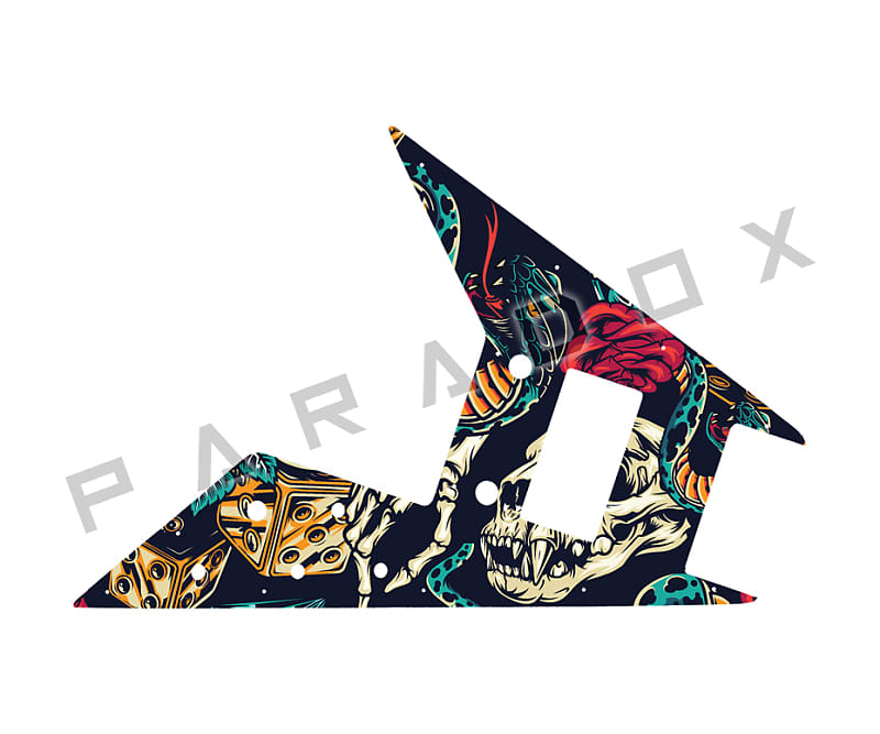 Custom Pickguard For 2016 Made In Korea Dean Michael Schenker | Reverb