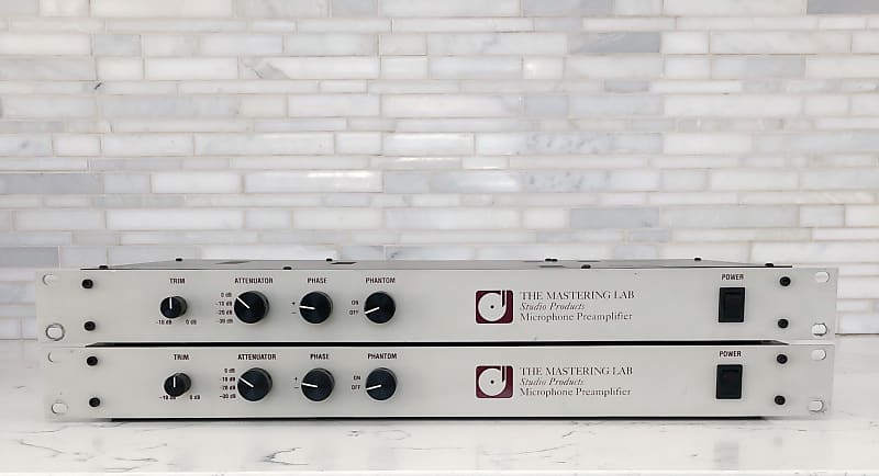 The Mastering Lab Tube Preamp (Pair) | Reverb