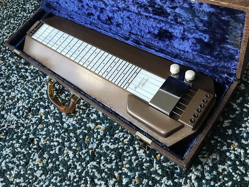 Magnatone Melodier STEEL BODY Lap Steel Slide Guitar 1950's - | Reverb