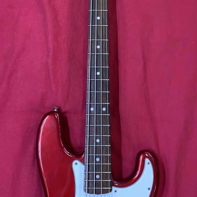 Tokai PB-45 Hard Puncher 1980's Red Electric Bass Guitar | Reverb
