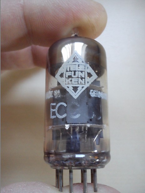 1960's Telefunken 12ax7 ECC83 vacuum tube, diamond bottom, | Reverb